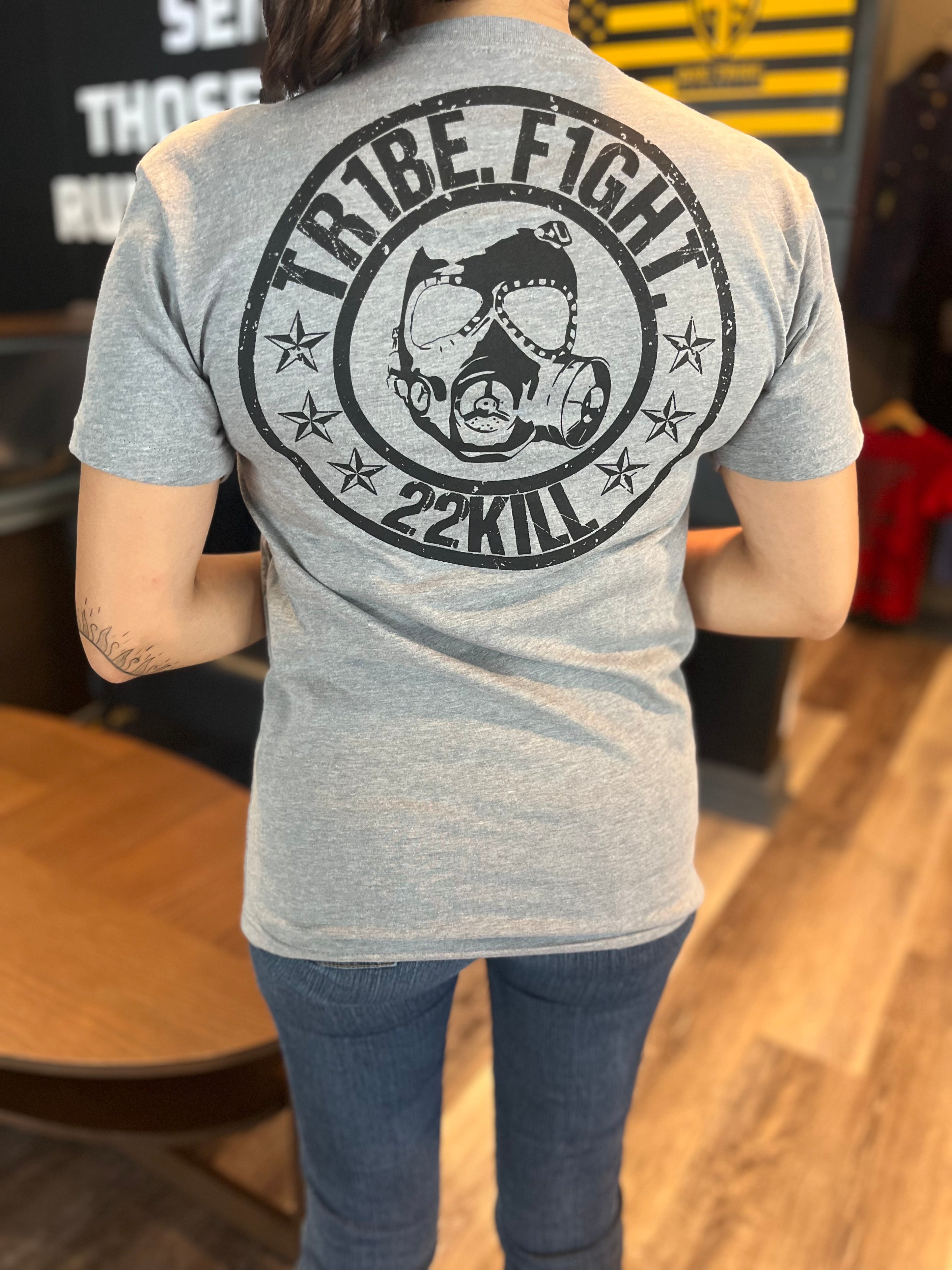 "OG" 22KILL T-Shirt (Gray) – One Tribe Foundation